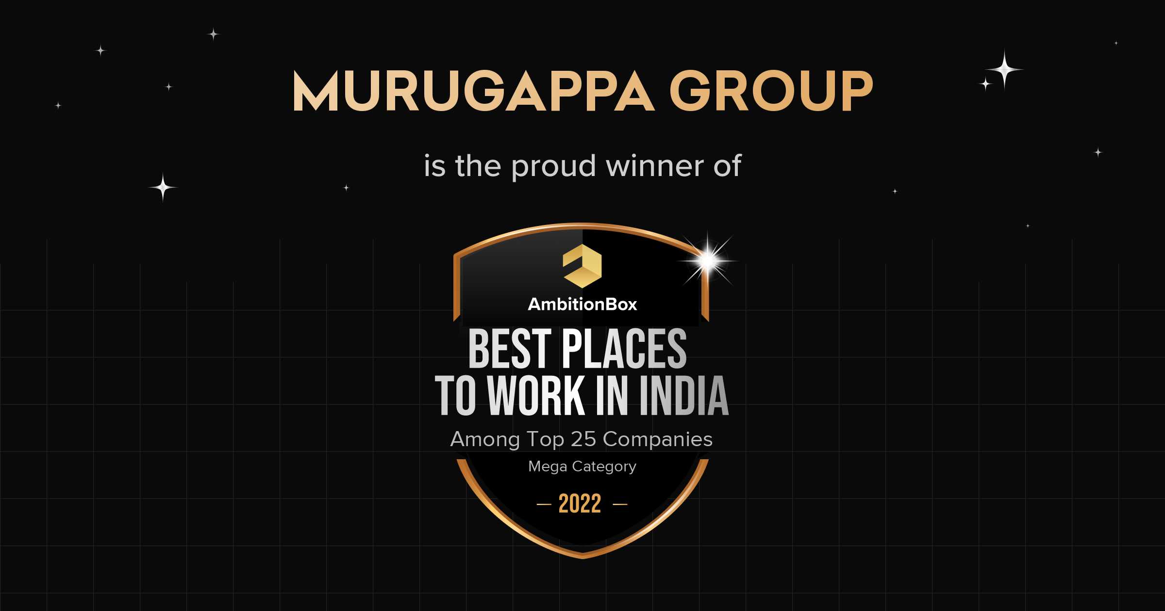 Murugappa Group has won the AmbitionBox Best Places to Work in India ...