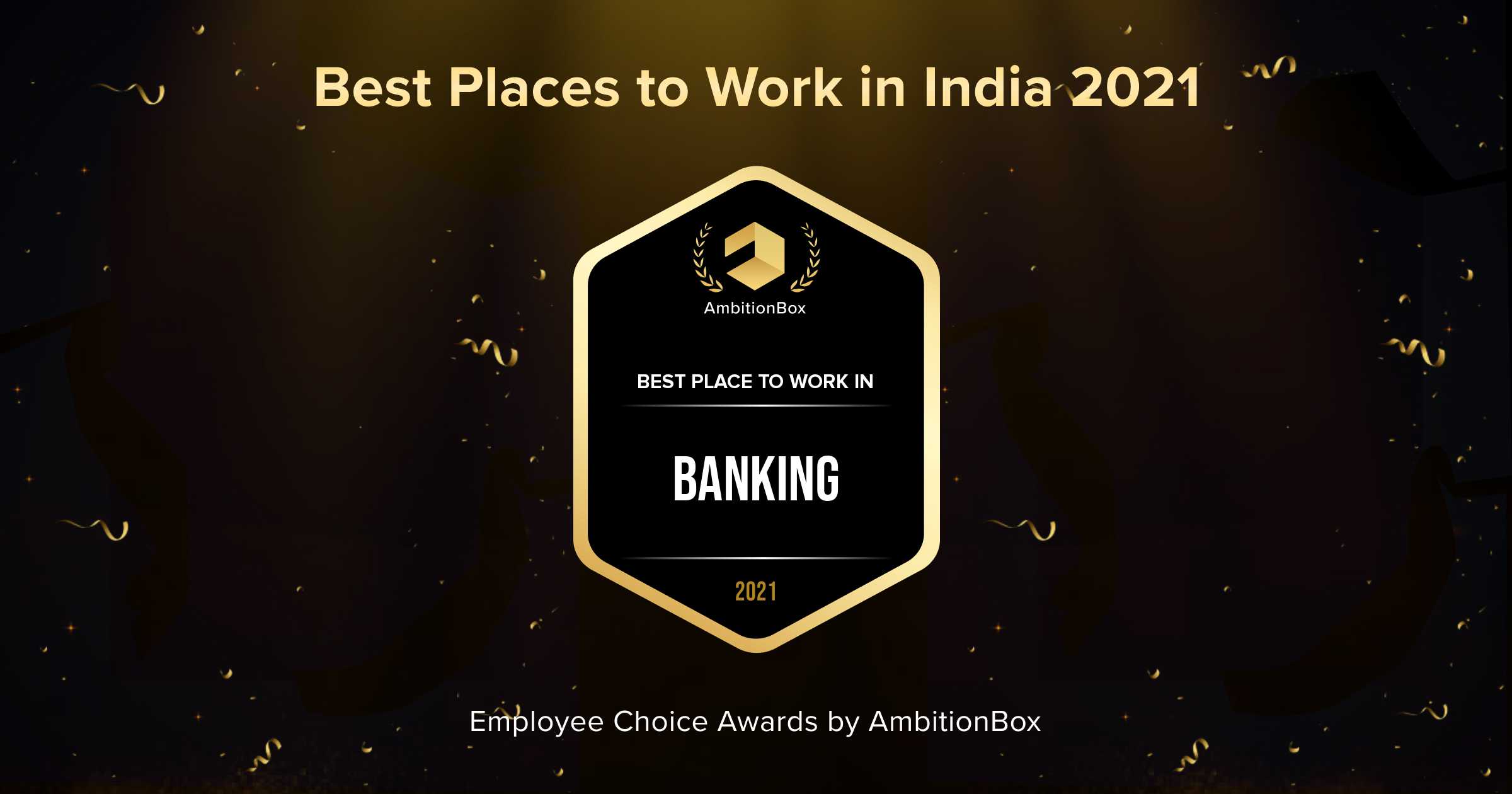 Best Banking Companies to work in India 2021 by AmbitionBox