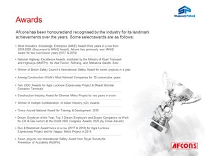 AFCONS Infrastructure: 1160 Reviews & Ratings, 54 Interviews | AmbitionBox