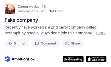 Fake company | AmbitionBox