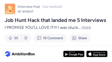 Job Hunt Hack That Landed Me 5 Interviews Ambitionbox